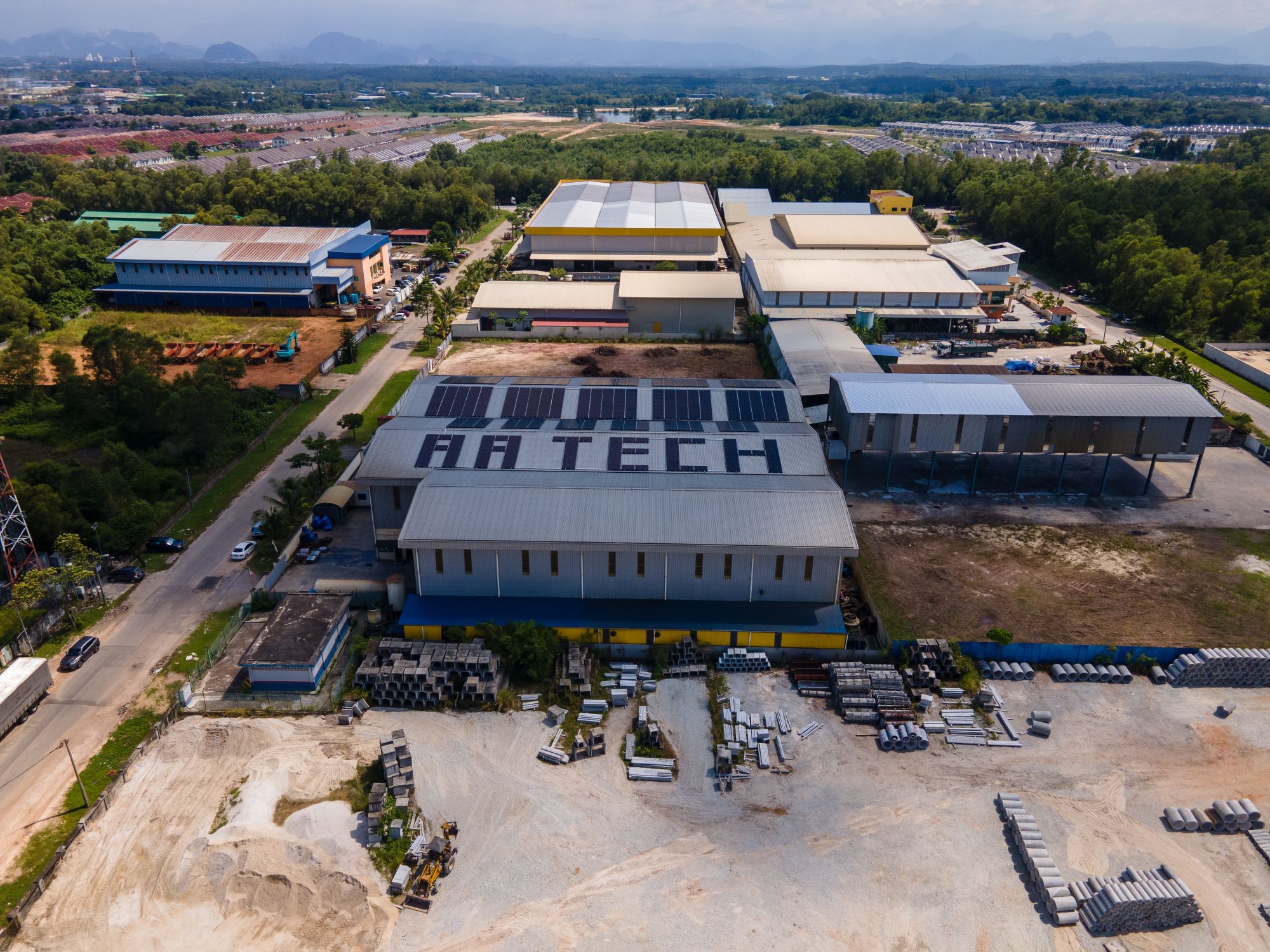 Solar Project at Batu Gajah, Perak by United Solar Energy Malaysia